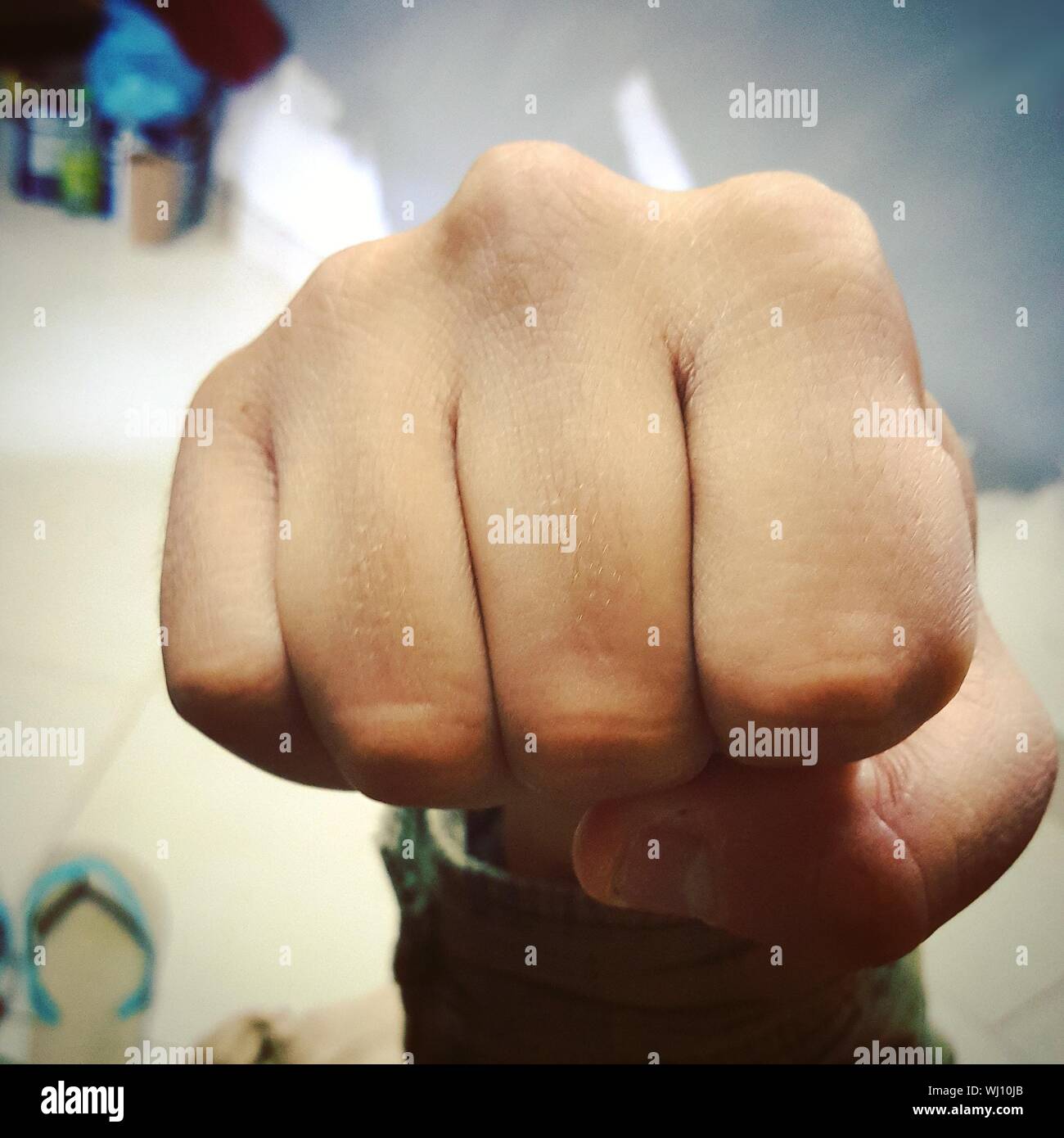 Fist close up hi-res stock photography and images - Alamy