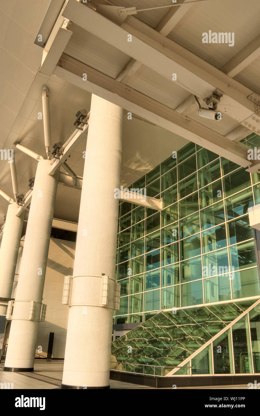 Architecture of building interior in modern city in day Stock Photo - Alamy