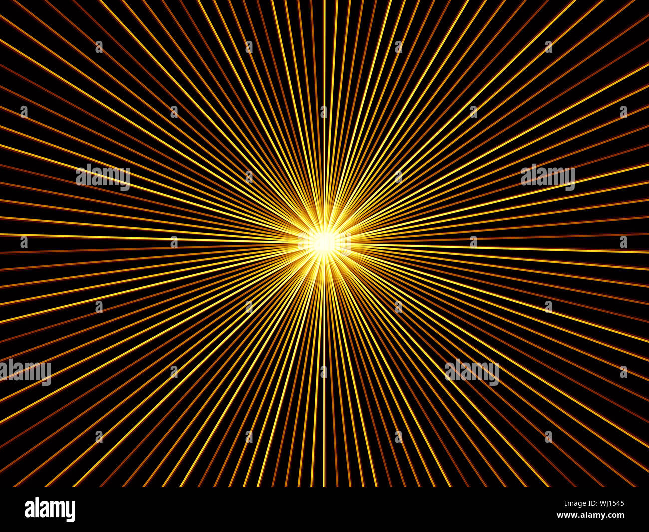 Fractal Burst series. Design composed of fractal radial burst pattern ...
