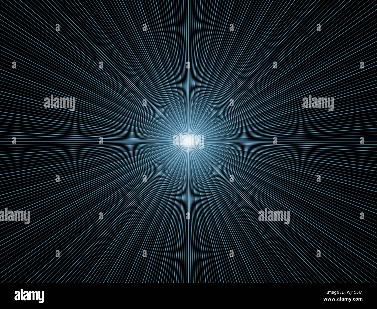 Fractal Burst series. Arrangement of fractal radial burst pattern on ...