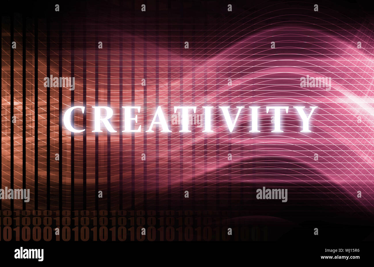 Creativity as a Abstract Background Concept Art Stock Photo - Alamy