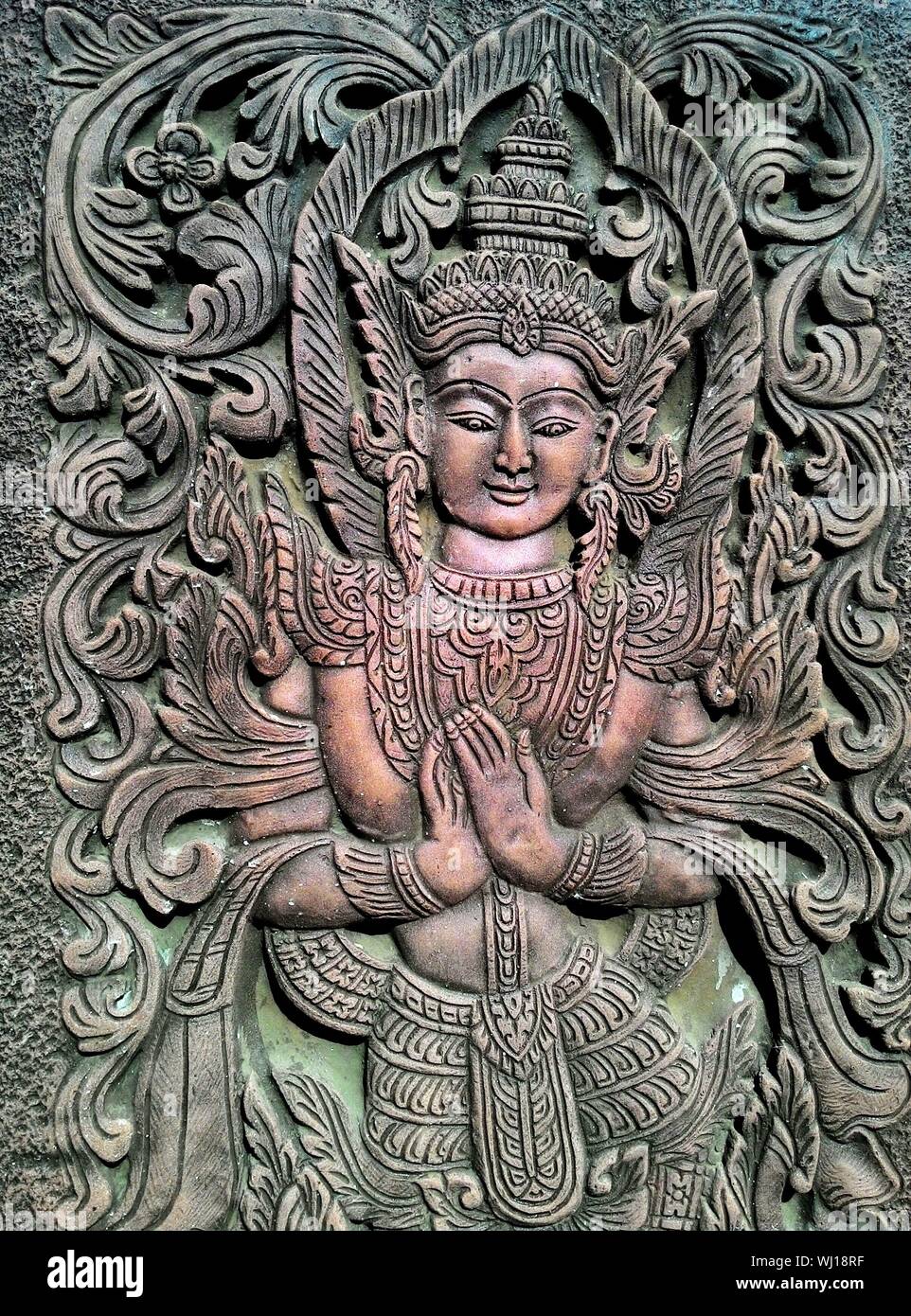 Female stone carvings hi-res stock photography and images - Alamy