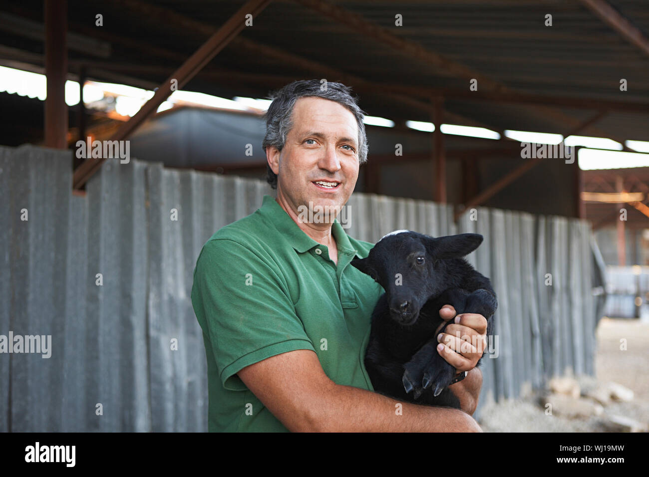 Male carrying goat hi-res stock photography and images - Alamy