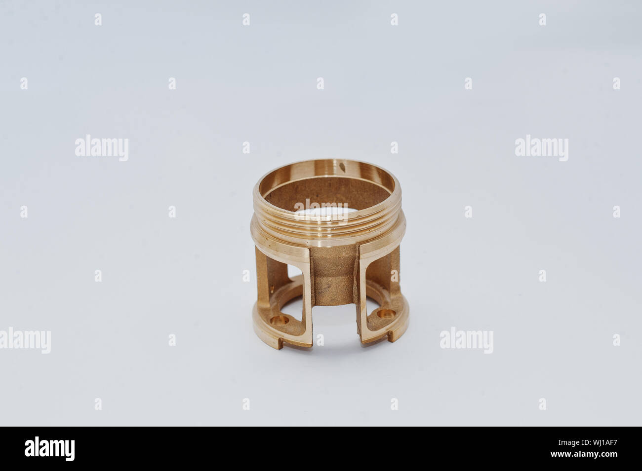 Spare part for water pump isolated on white Stock Photo - Alamy