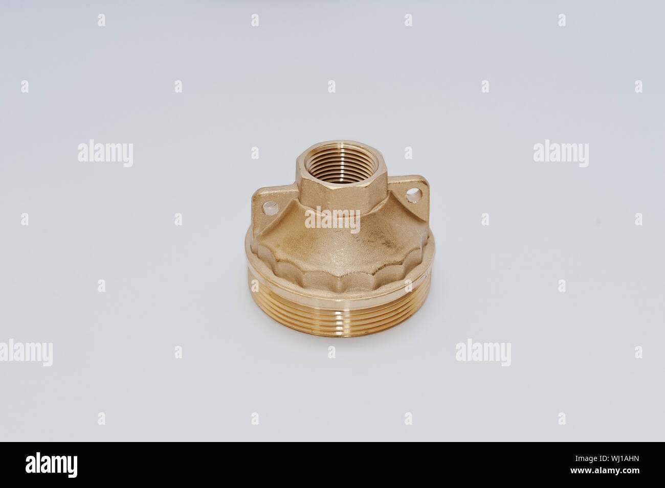 Spare part for water pump isolated on white Stock Photo - Alamy