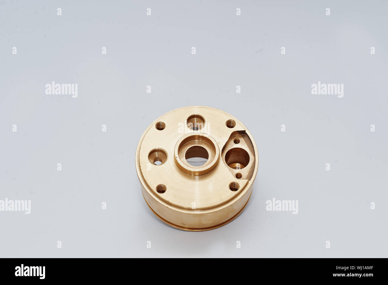 Spare part for water pump isolated on white Stock Photo - Alamy