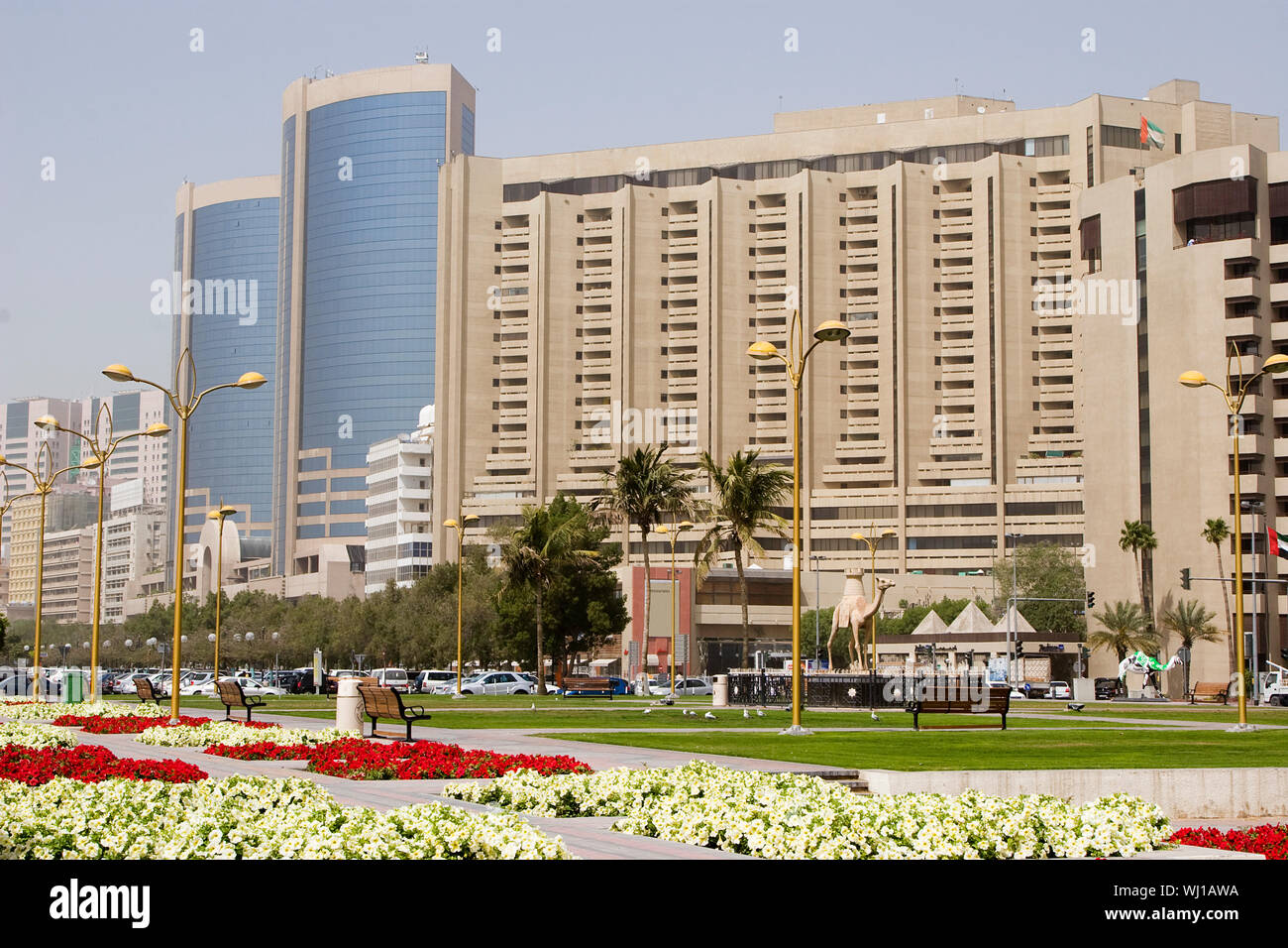 Dubai, UAE, The boardwalk in Deira along Dubai Creek Stock Photo - Alamy