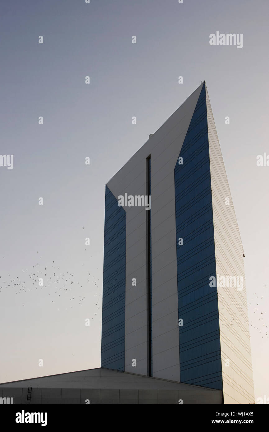 Dubai, UAE, Architectural detail of a building in Deira Stock Photo - Alamy