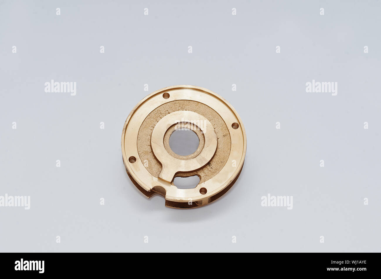Spare part for water pump isolated on white Stock Photo - Alamy
