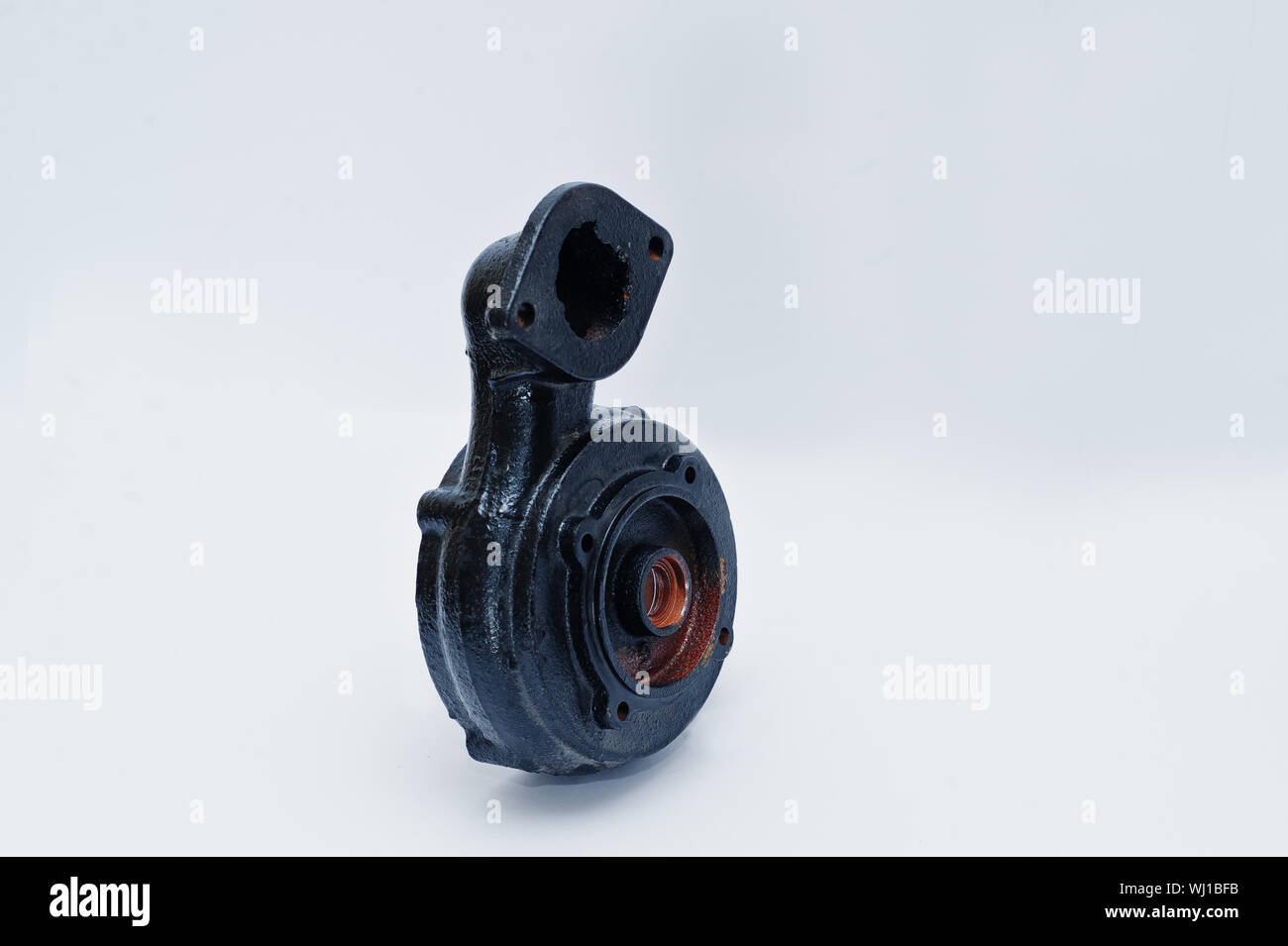 Spare part for water pump isolated on white Stock Photo - Alamy