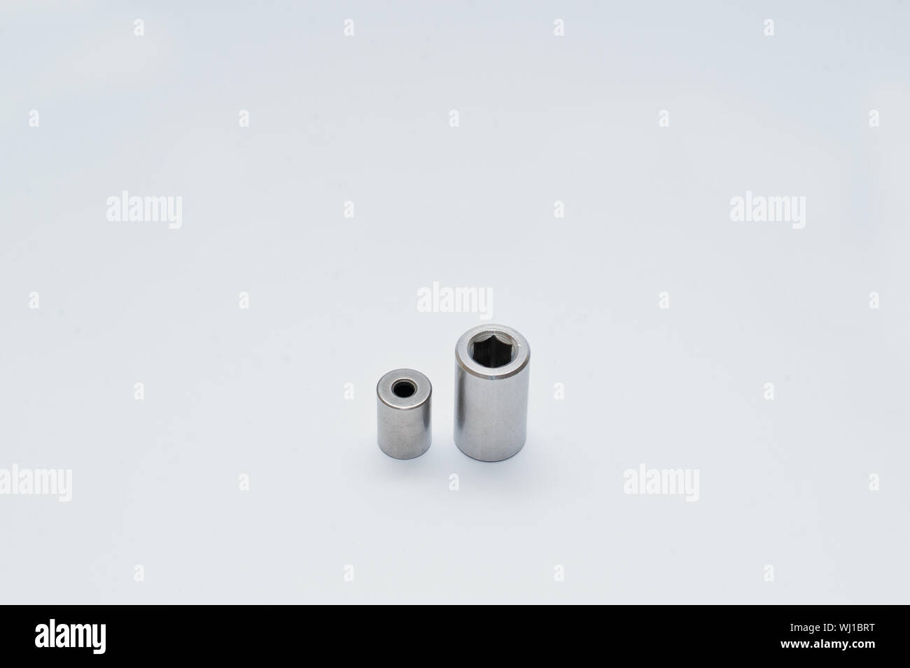 Spare part for water pump isolated on white Stock Photo - Alamy