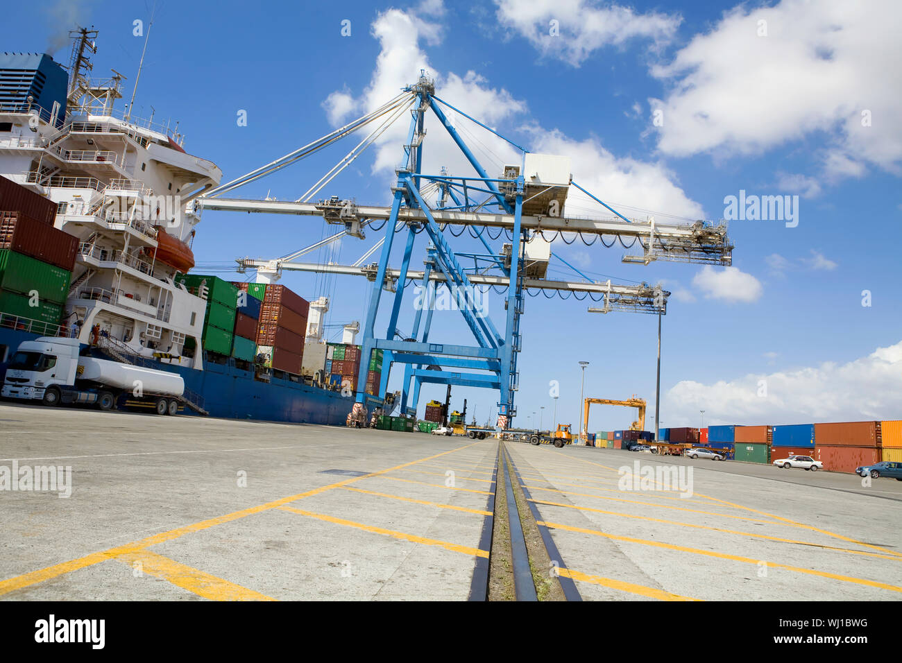 Container ship limassol hi-res stock photography and images - Alamy