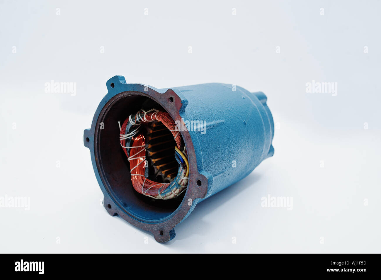 Spare part for engine water pump isolated on white Stock Photo - Alamy