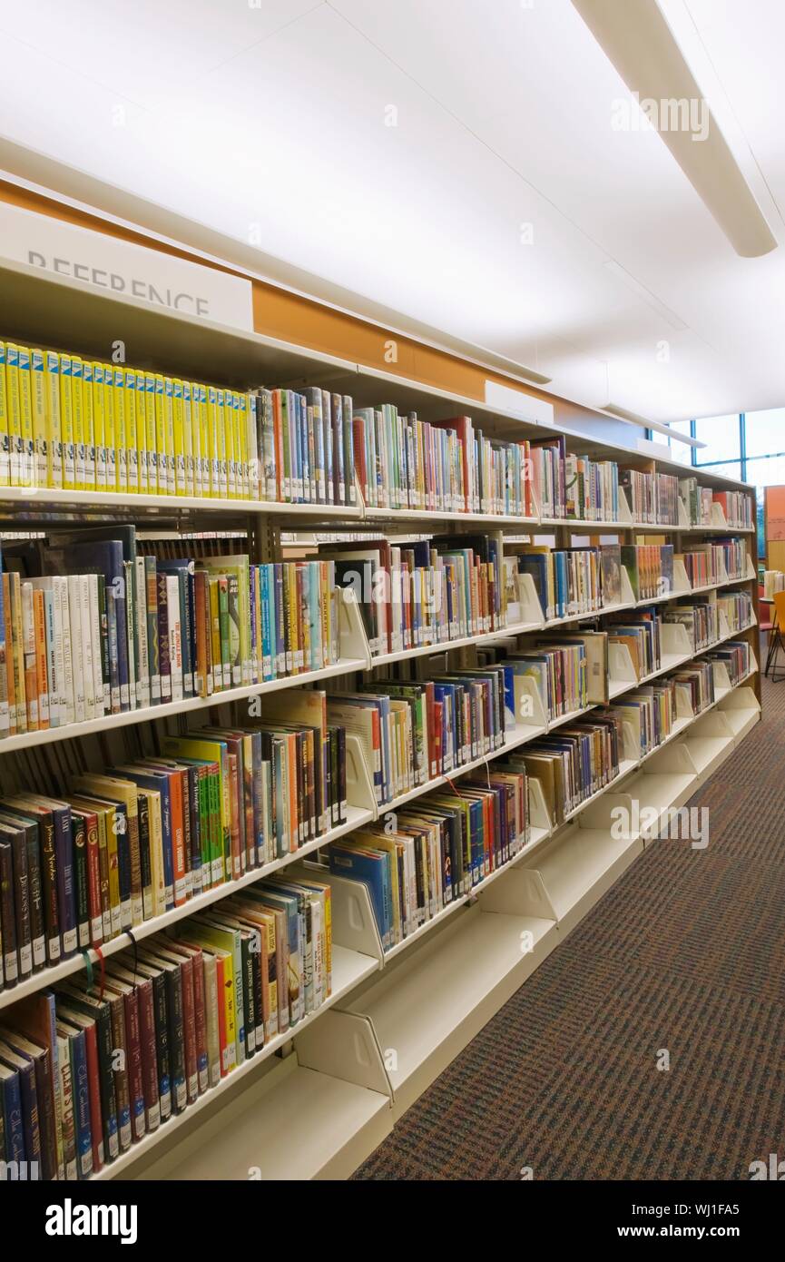 Library reading room Stock Photo - Alamy