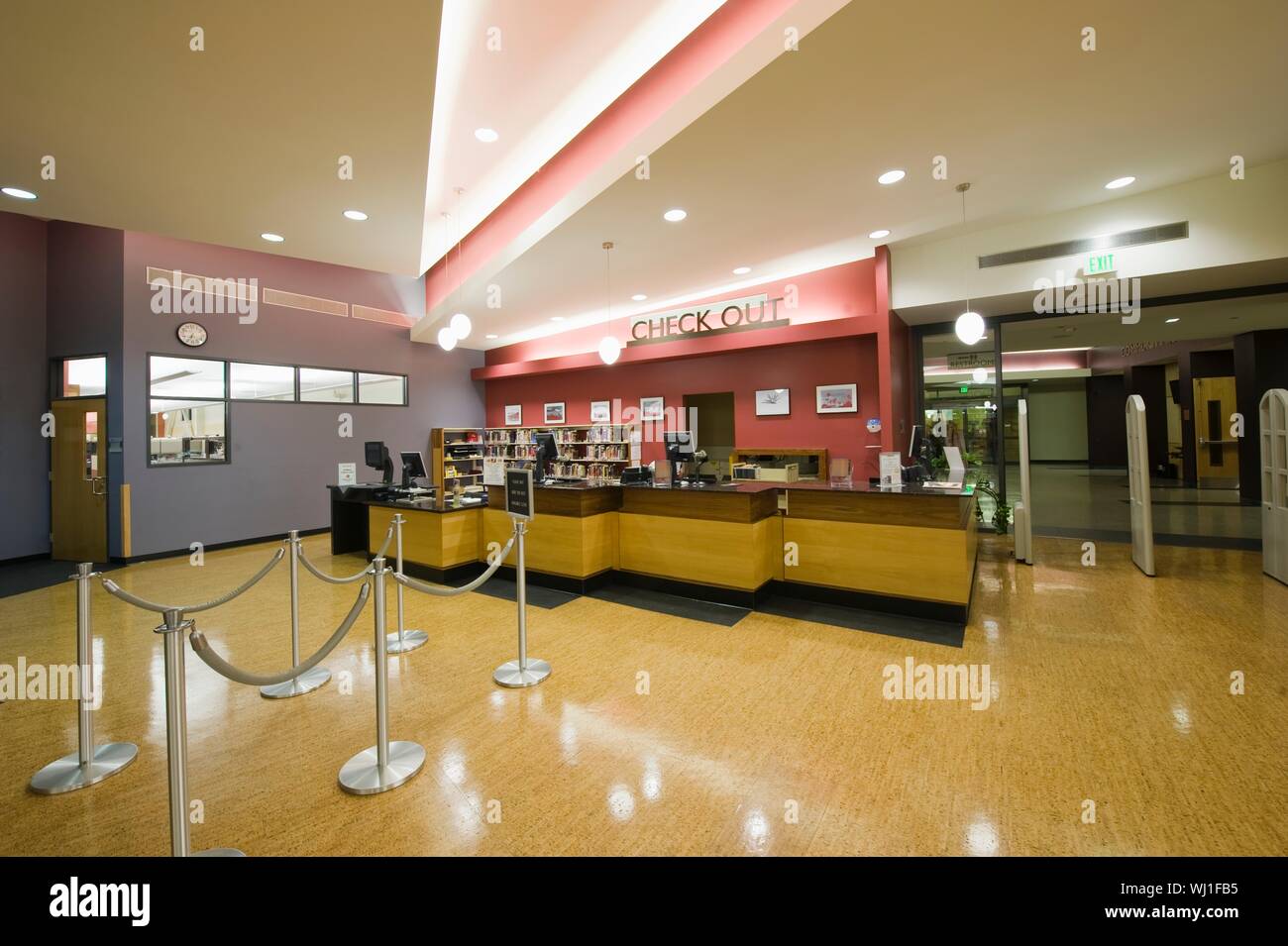 Checkout desk library hi-res stock photography and images - Alamy