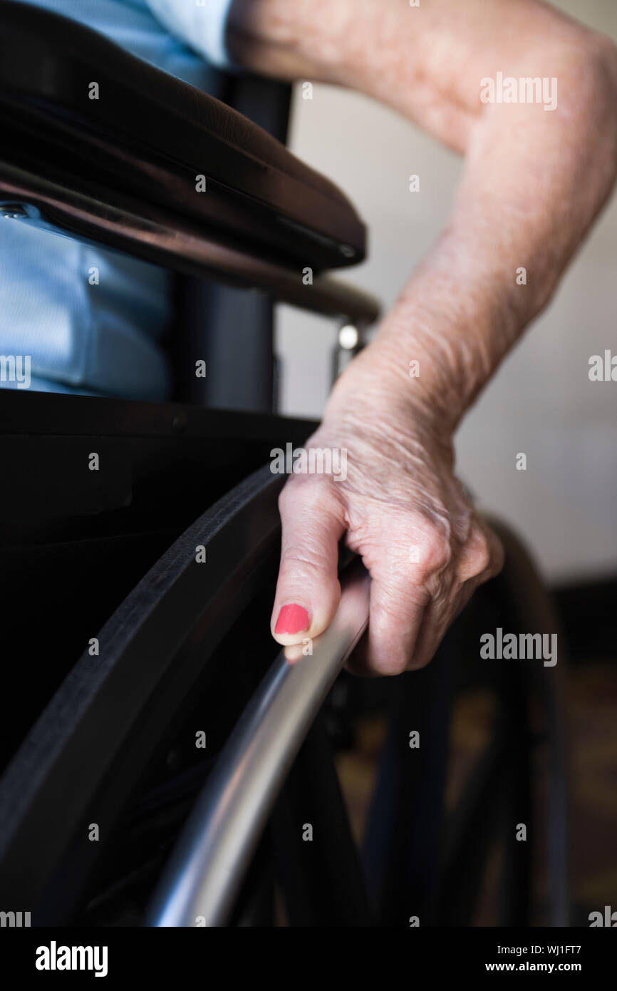 Hand gripping chair hi-res stock photography and images - Alamy
