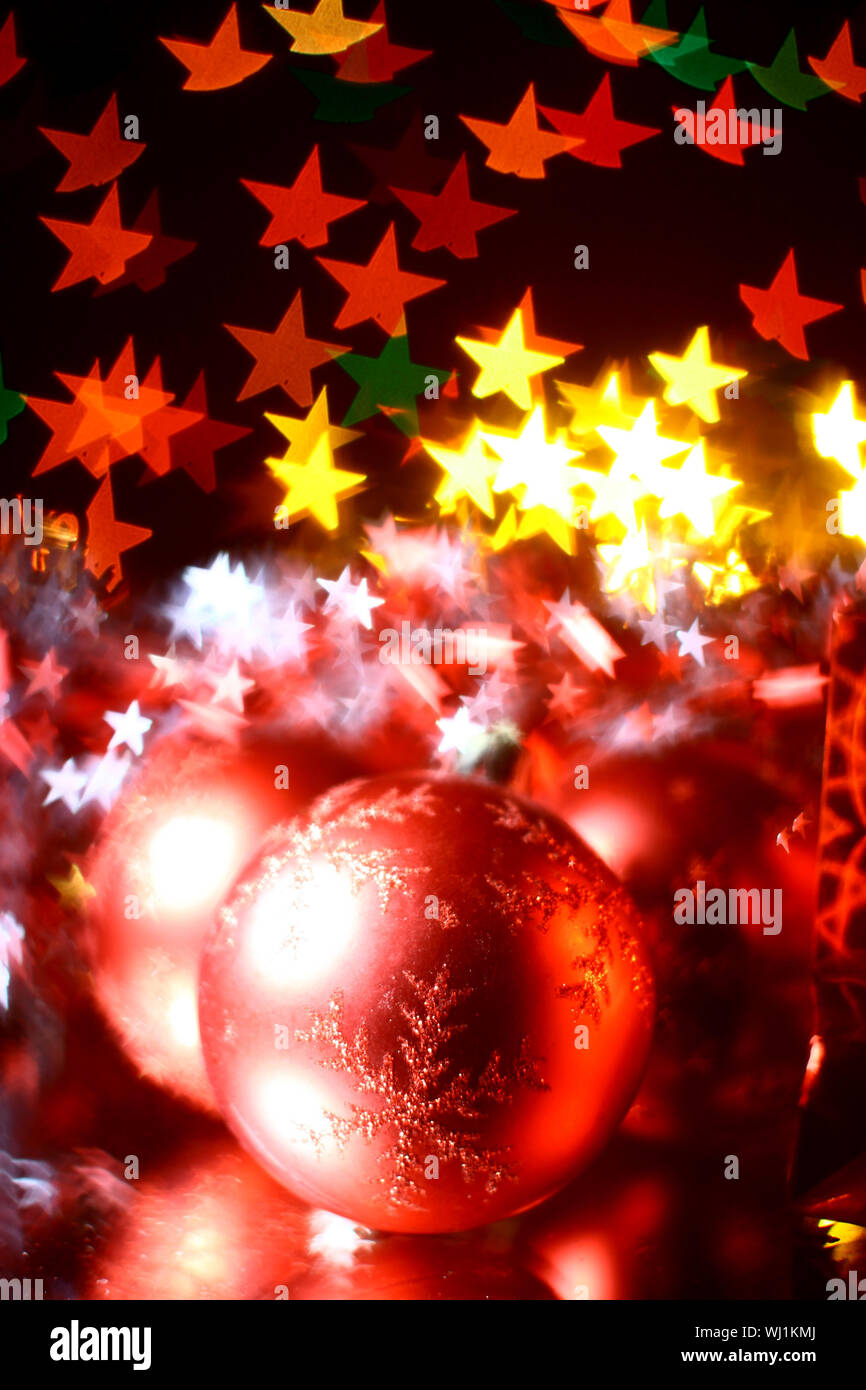 holiday gifts background warm stars Stock Photo - Alamy
