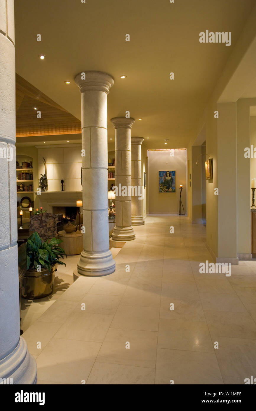 Narrow hallway in a house hi-res stock photography and images - Alamy