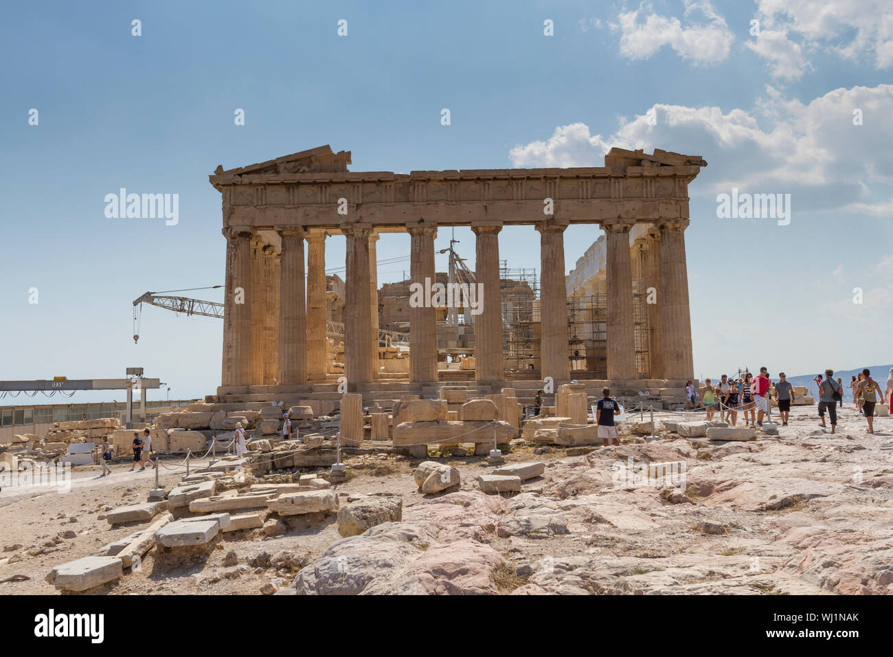 Parthenon facade hi-res stock photography and images - Alamy