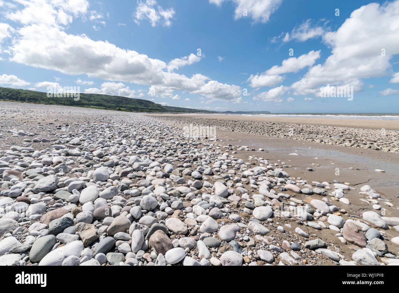 Abergele beach on the North Wales coast Stock Photo - Alamy