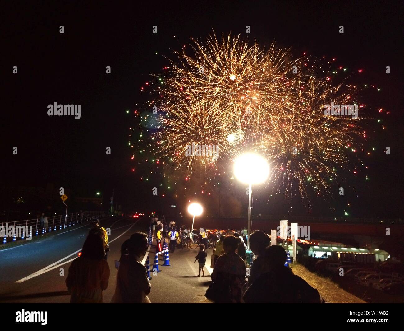Street fireworks hi-res stock photography and images - Alamy