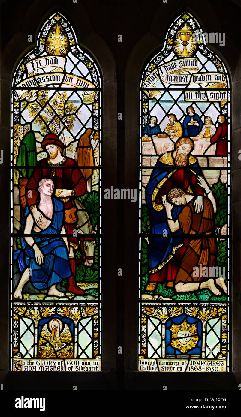 Good samaritan window hi-res stock photography and images - Alamy