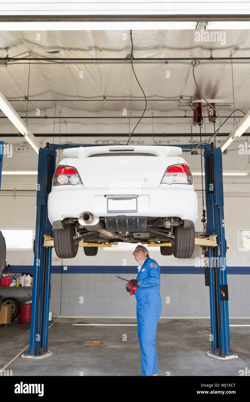 Checking Underneath A Vehicle High Resolution Stock Photography and ...