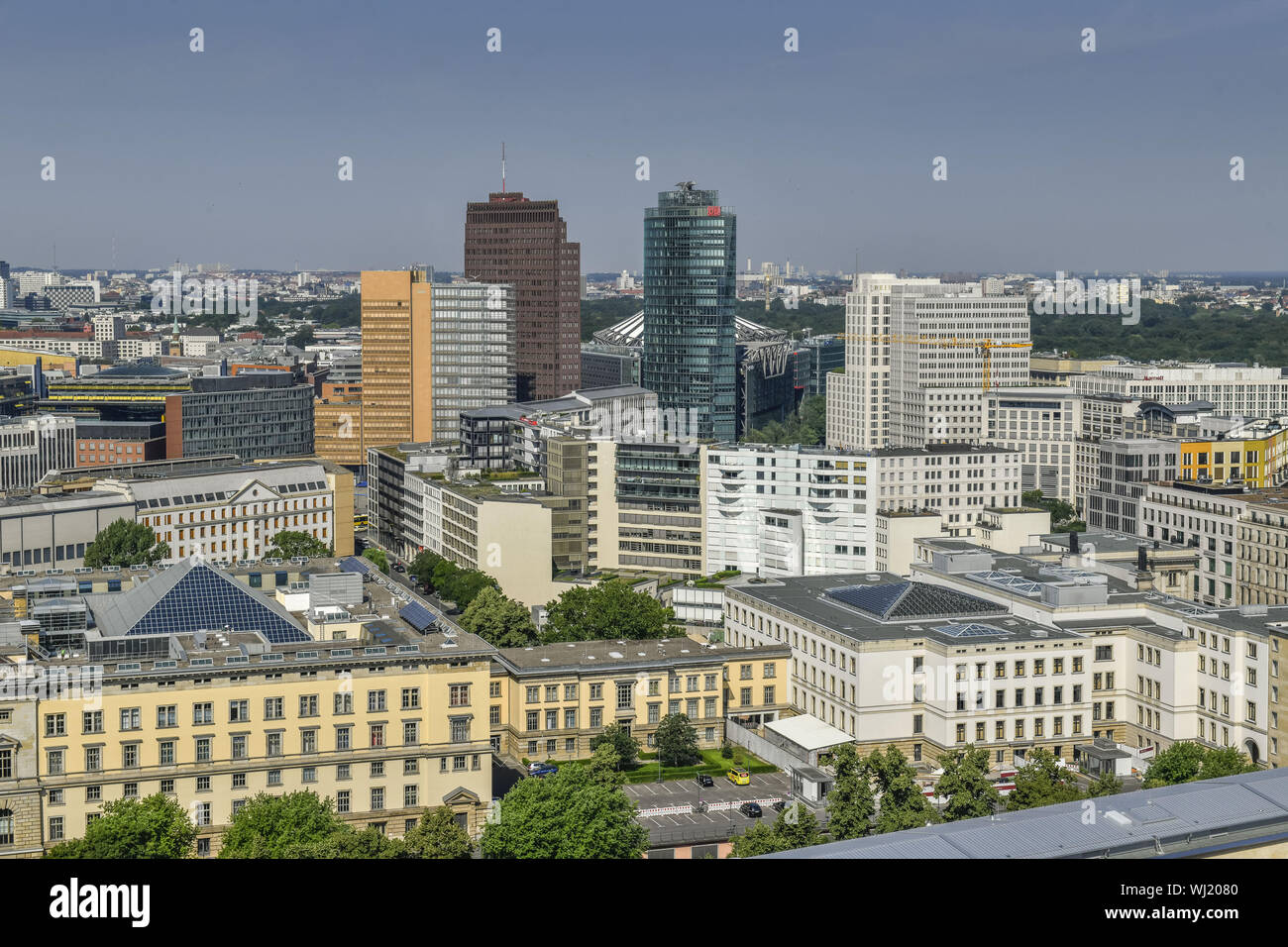 View, architecture, Berlin, Germany, building, building, highlight ...