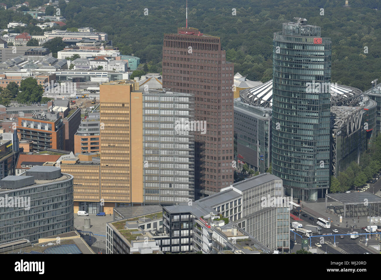 View, architecture, Berlin, Germany, building, building, highlight ...