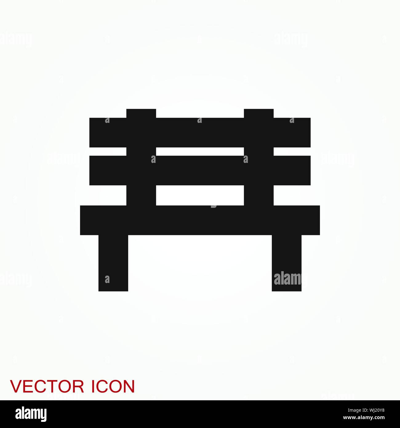 Work bench icon, illustration, logo isolated on background Stock Vector ...