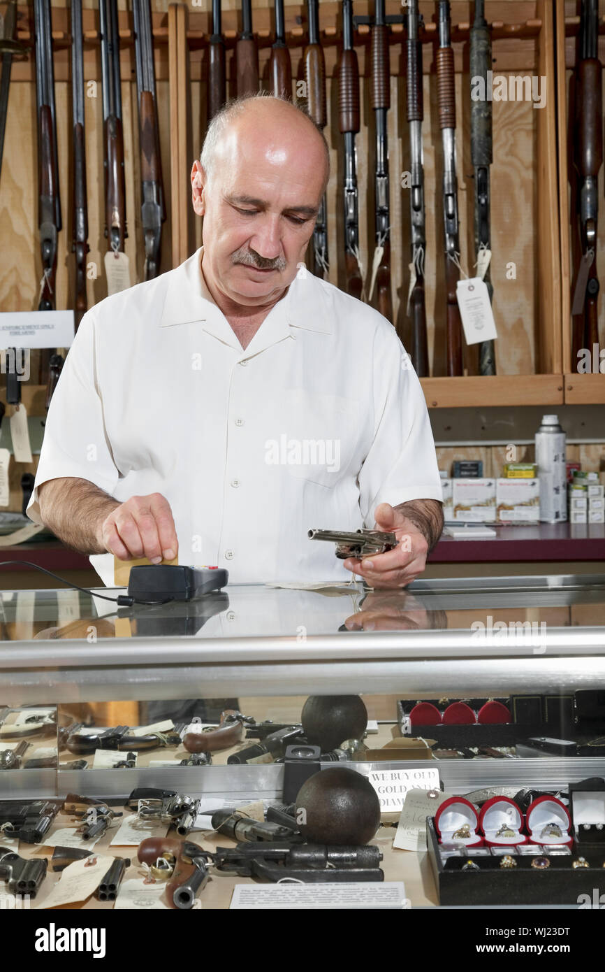 Firearm merchant hi-res stock photography and images - Alamy