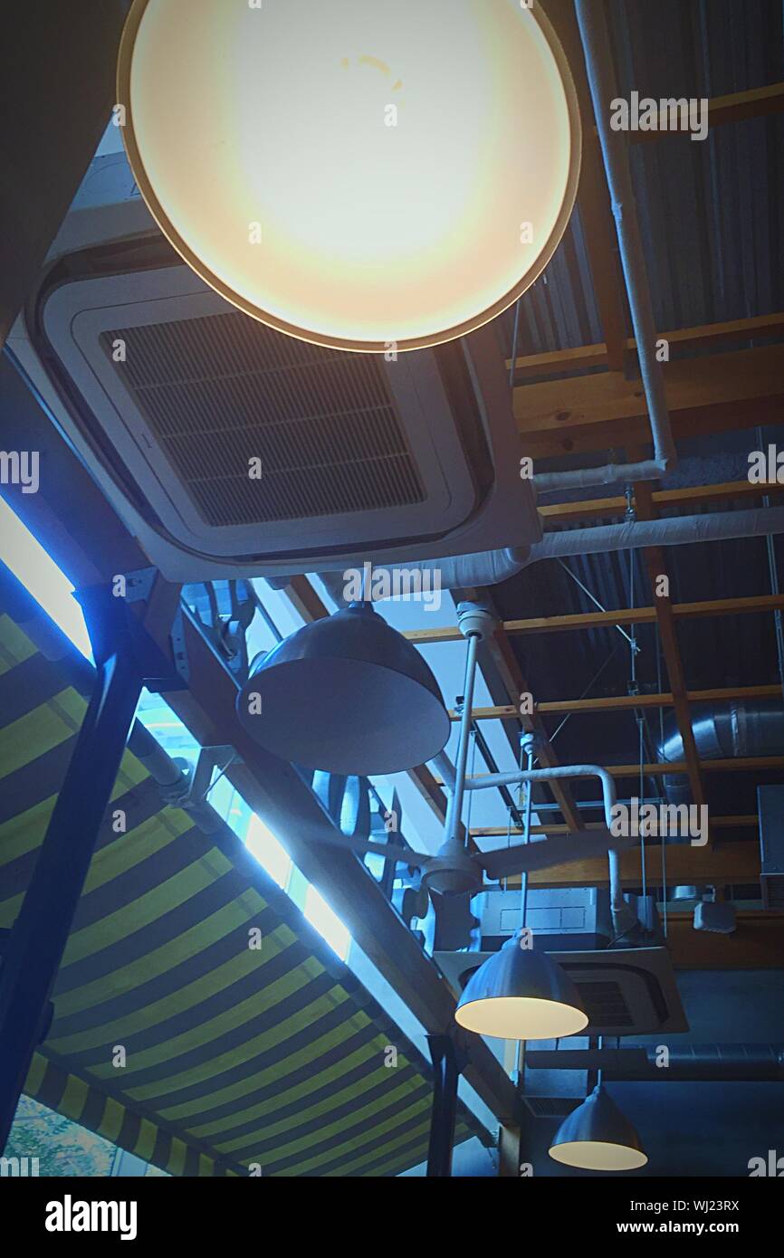 Ceiling air conditioner hi-res stock photography and images - Alamy