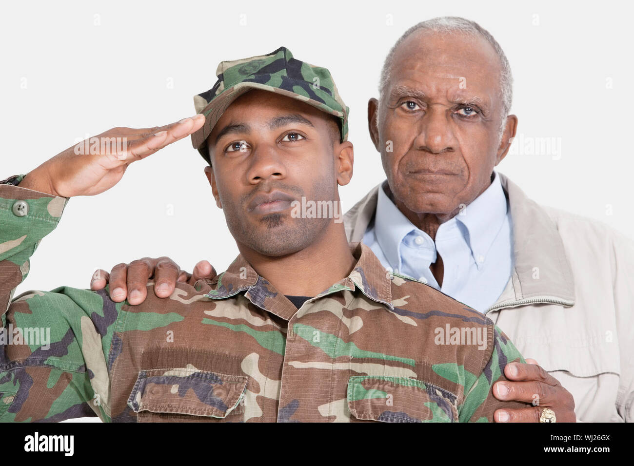 Father son marine outfit hi-res stock photography and images - Alamy