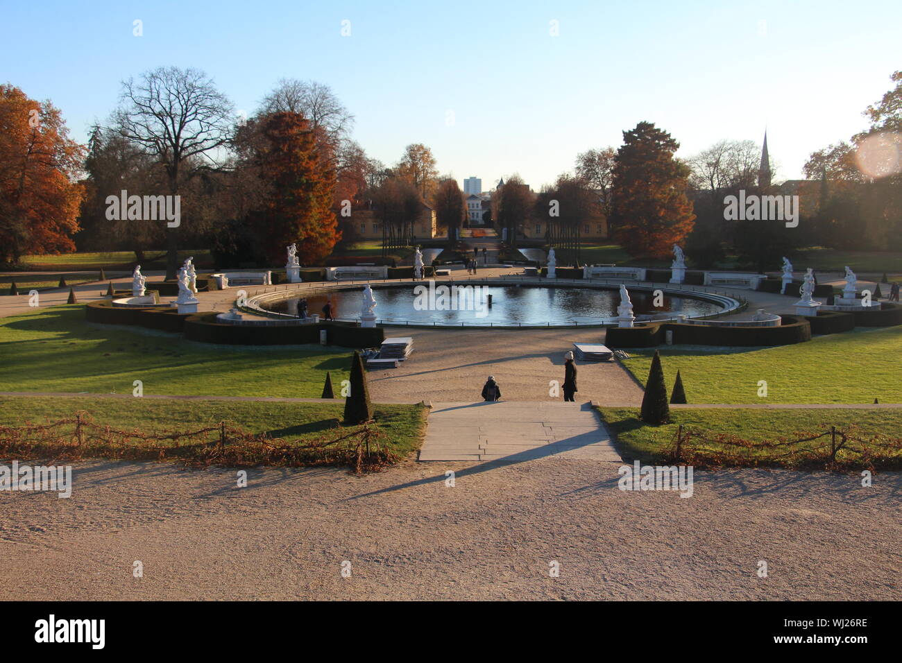 Sanssouci palace fountain hi-res stock photography and images - Alamy