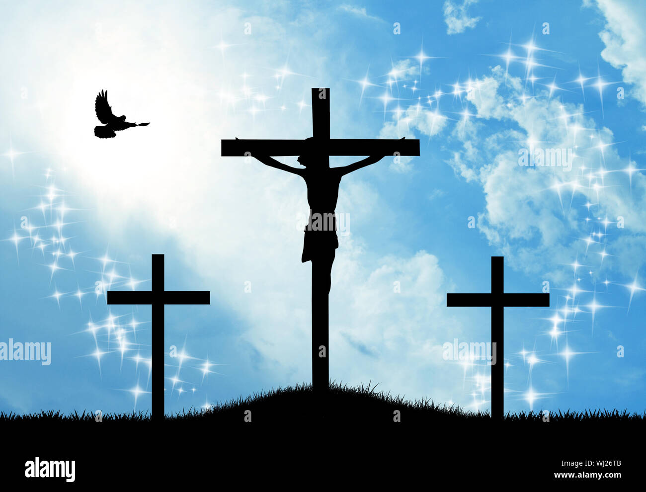 Cross of Jesus Stock Photo - Alamy