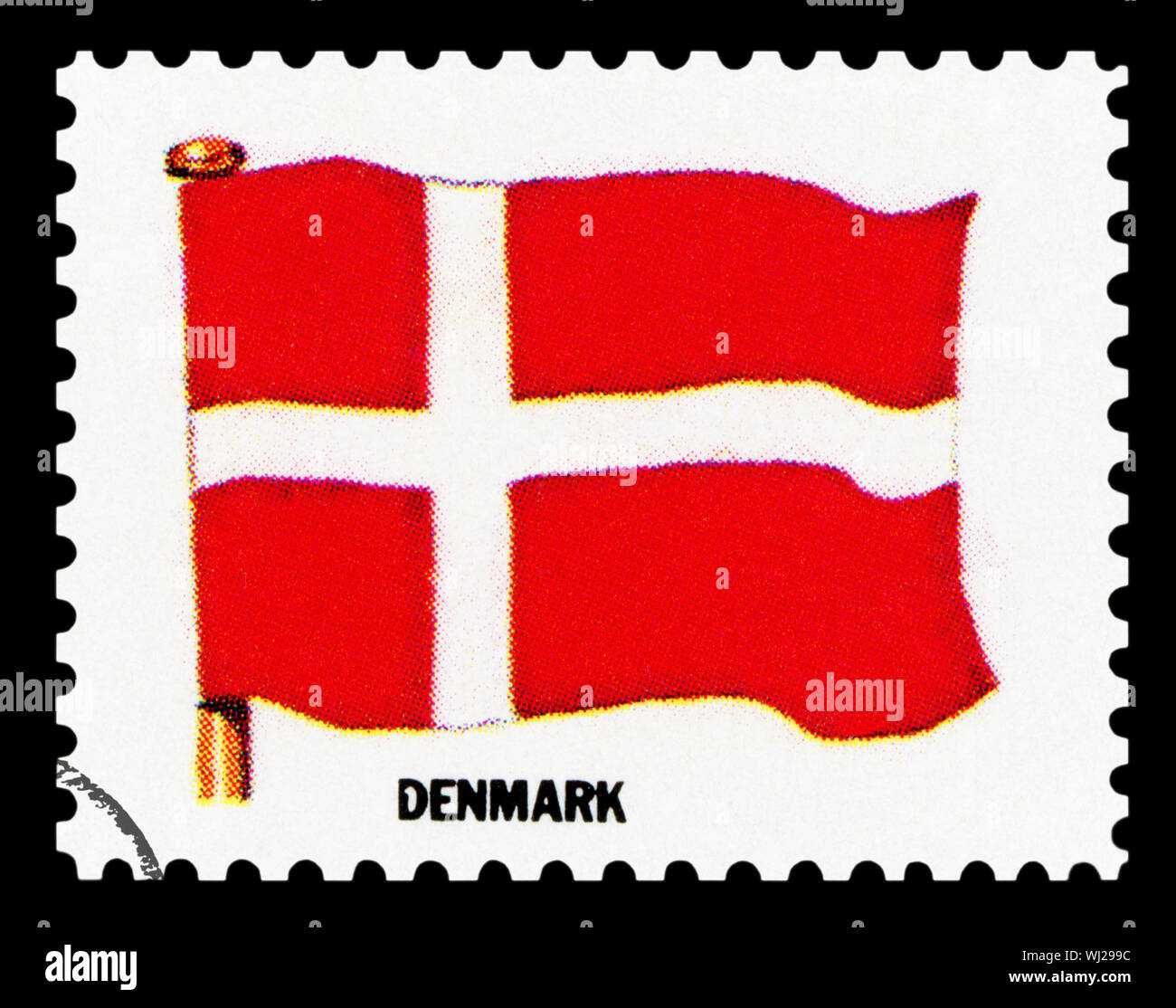 Danish postage stamp denmark hi-res stock photography and images - Alamy