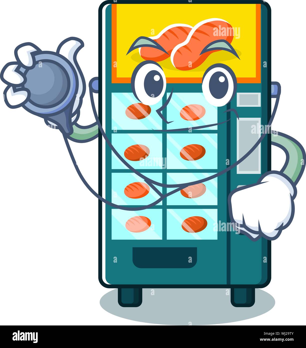 Outdoor buffet table Stock Vector Images - Alamy