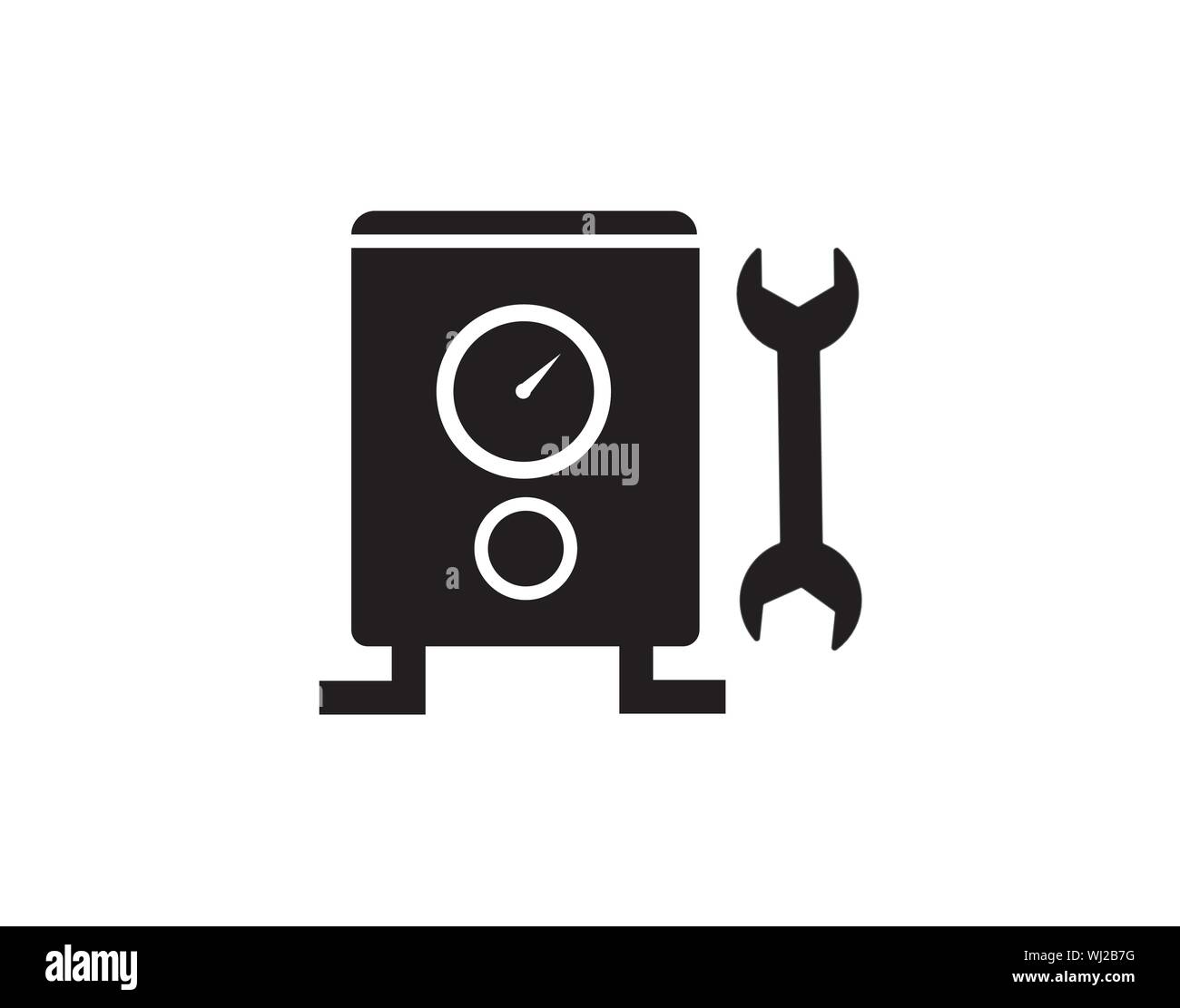 Boiler service Cut Out Stock Images & Pictures - Alamy