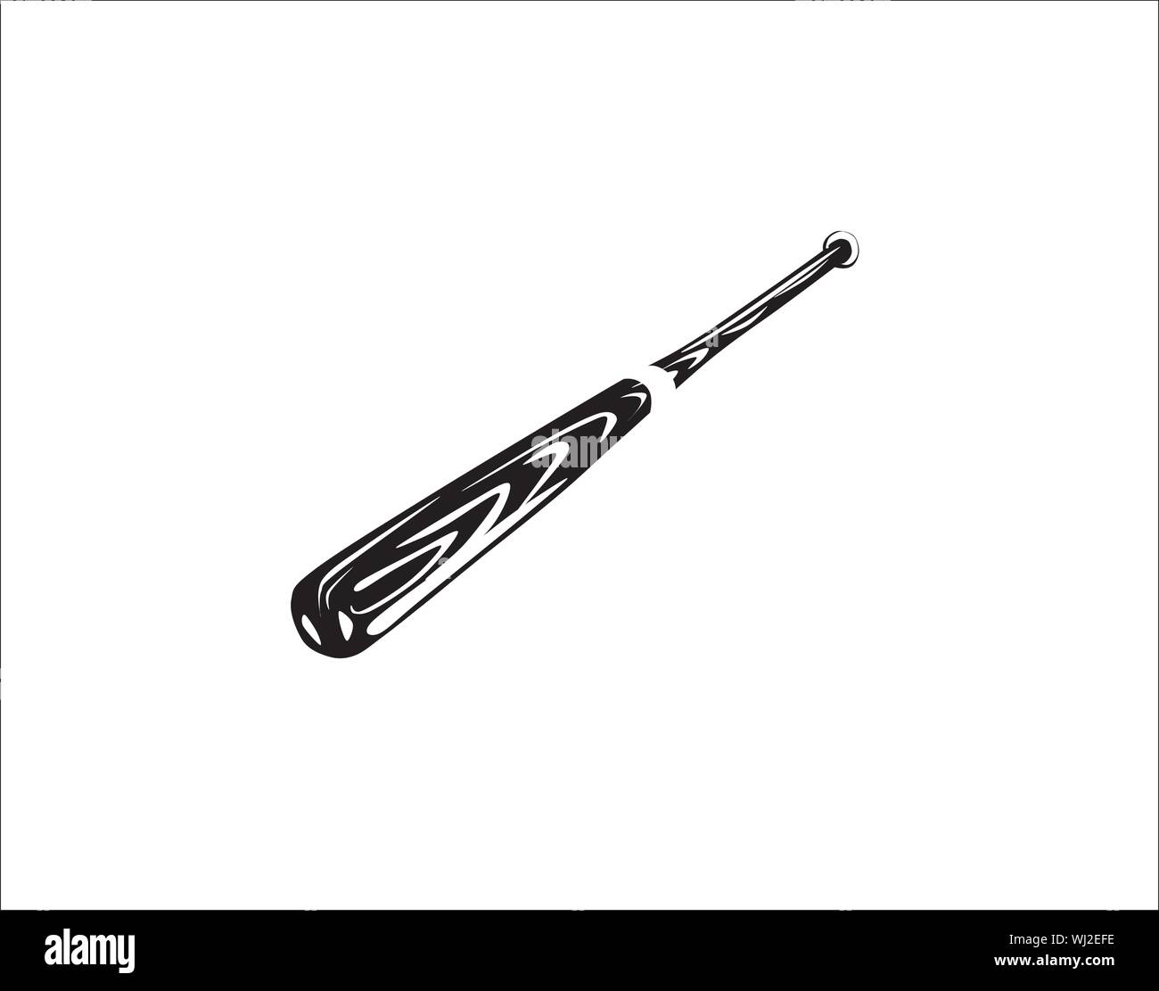 Baseball bat icon vector image Stock Vector Image & Art - Alamy