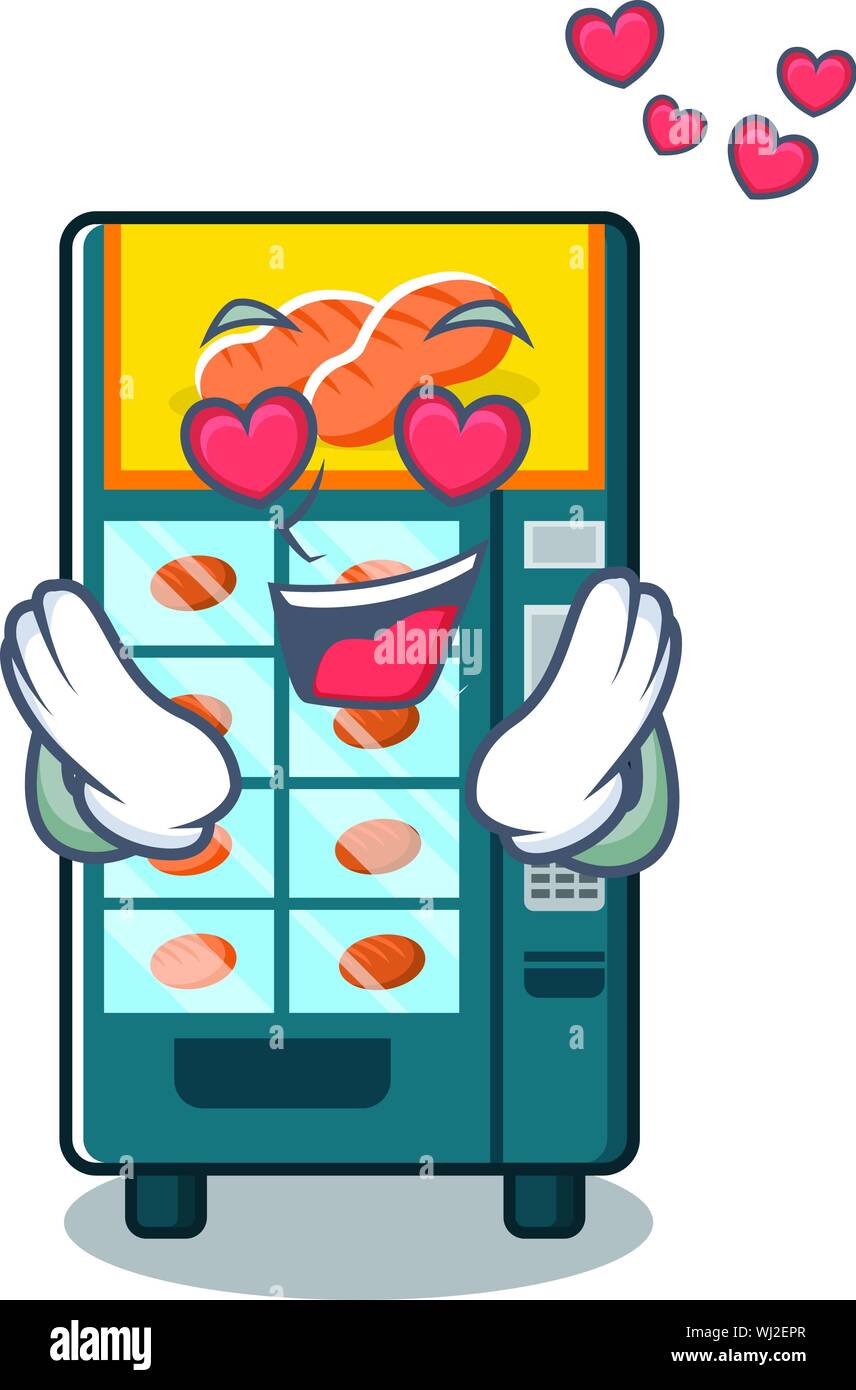 In love bakery vending machine in a mascot Stock Vector Image & Art - Alamy