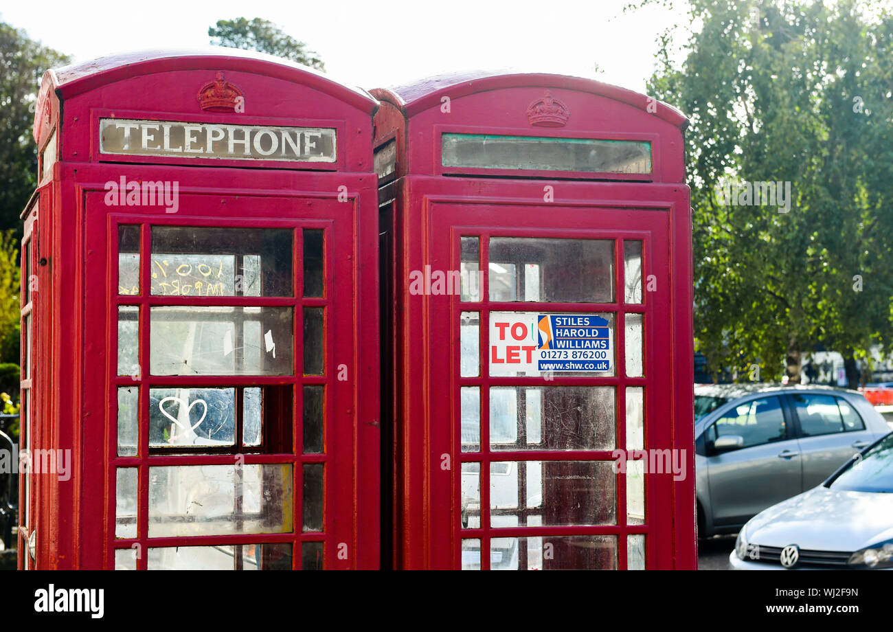 Old telephone boxes hi-res stock photography and images - Alamy