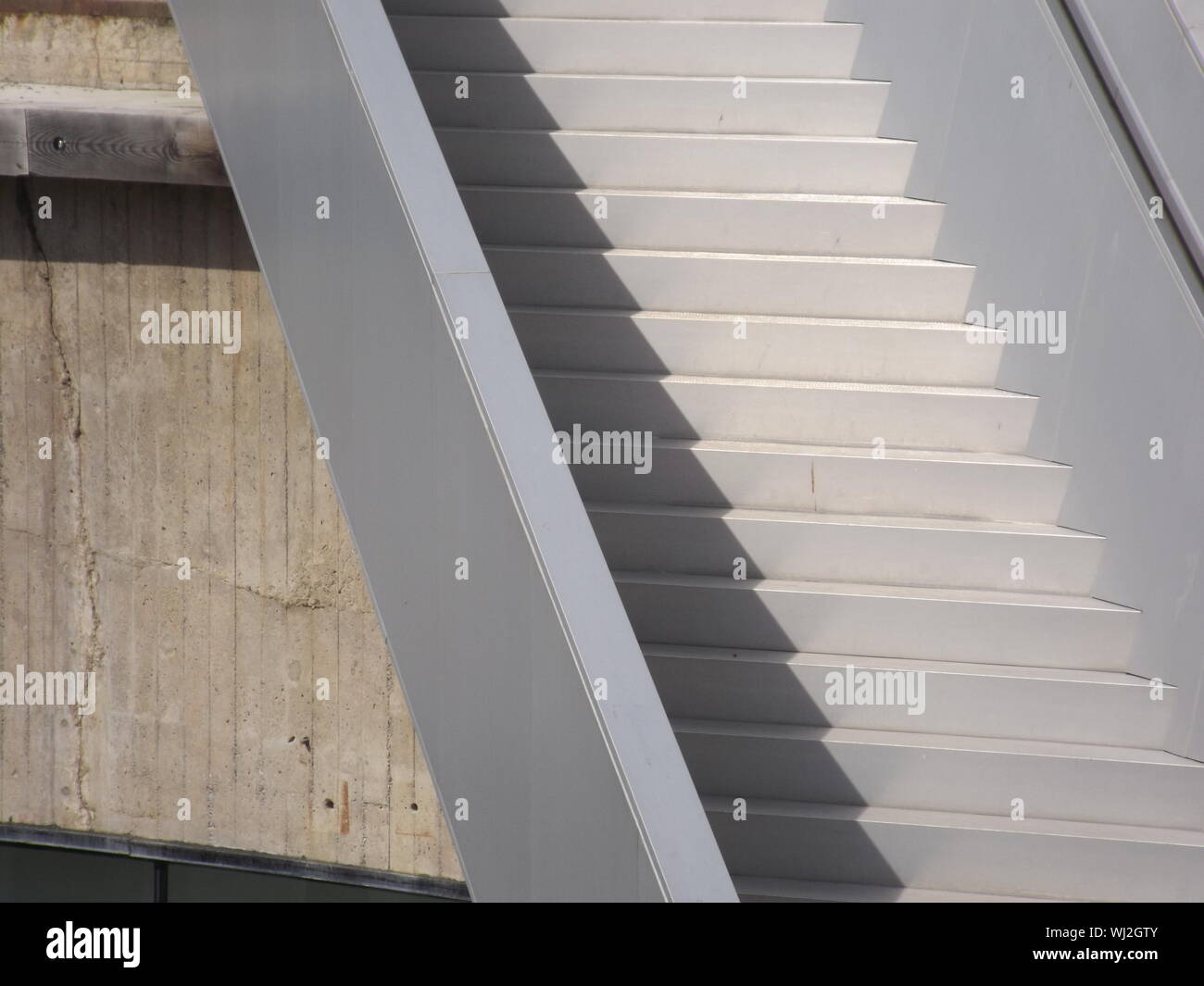 Low angle view narrow stairs hi-res stock photography and images - Alamy