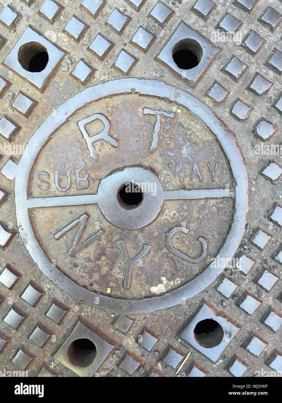 Manhole Frame High Resolution Stock Photography and Images - Alamy