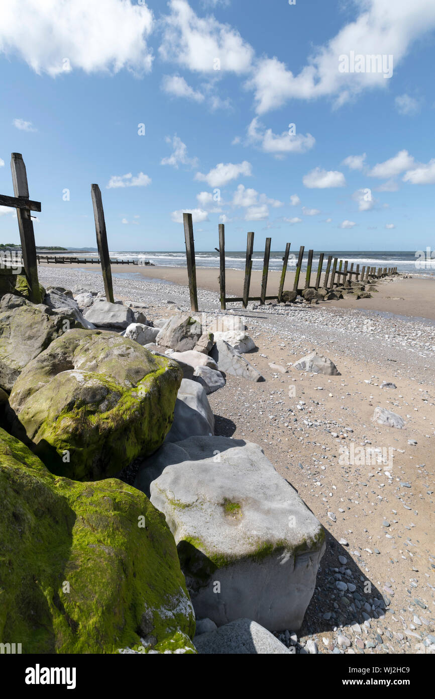 Abergele beach on the North Wales coast Stock Photo - Alamy
