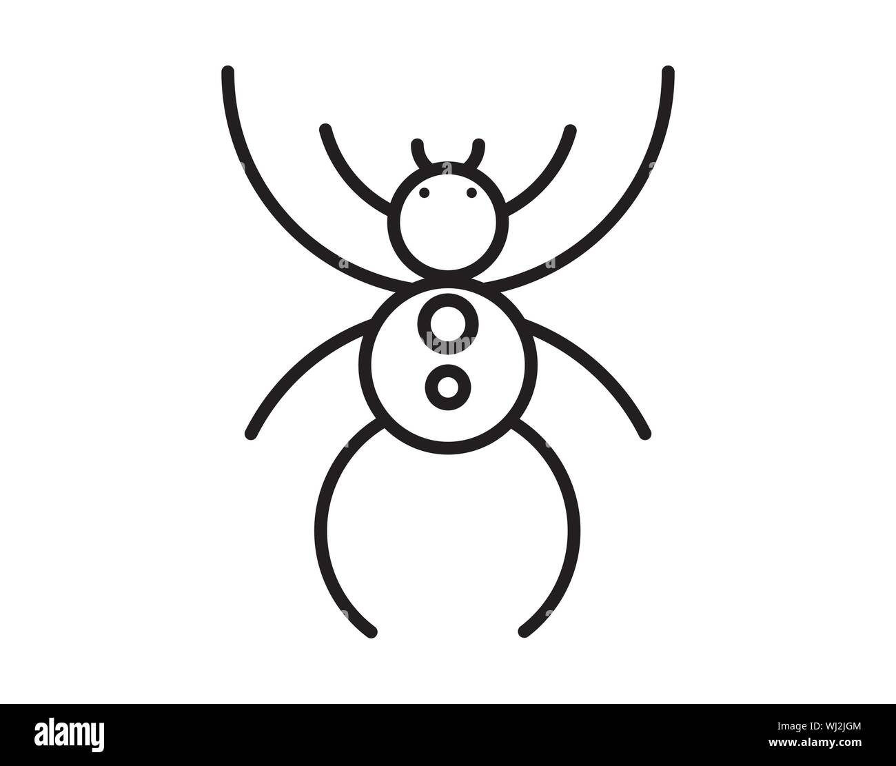 Bug icon vector image Stock Vector Image & Art - Alamy
