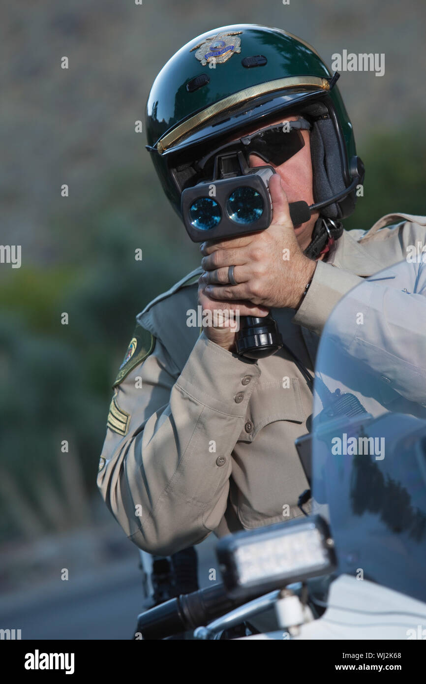 Police speed radar us hi-res stock photography and images - Alamy