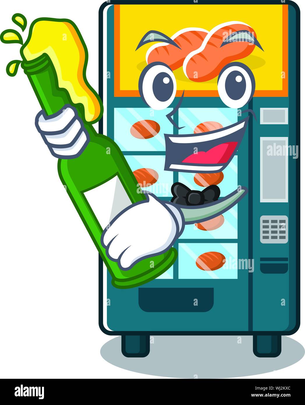 Small vending machine Stock Vector Images - Alamy