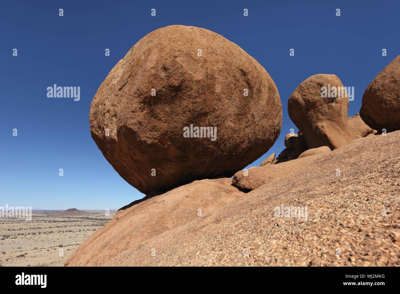Spitzkoppe Granite Marbles Namibia Stock Photo - Alamy
