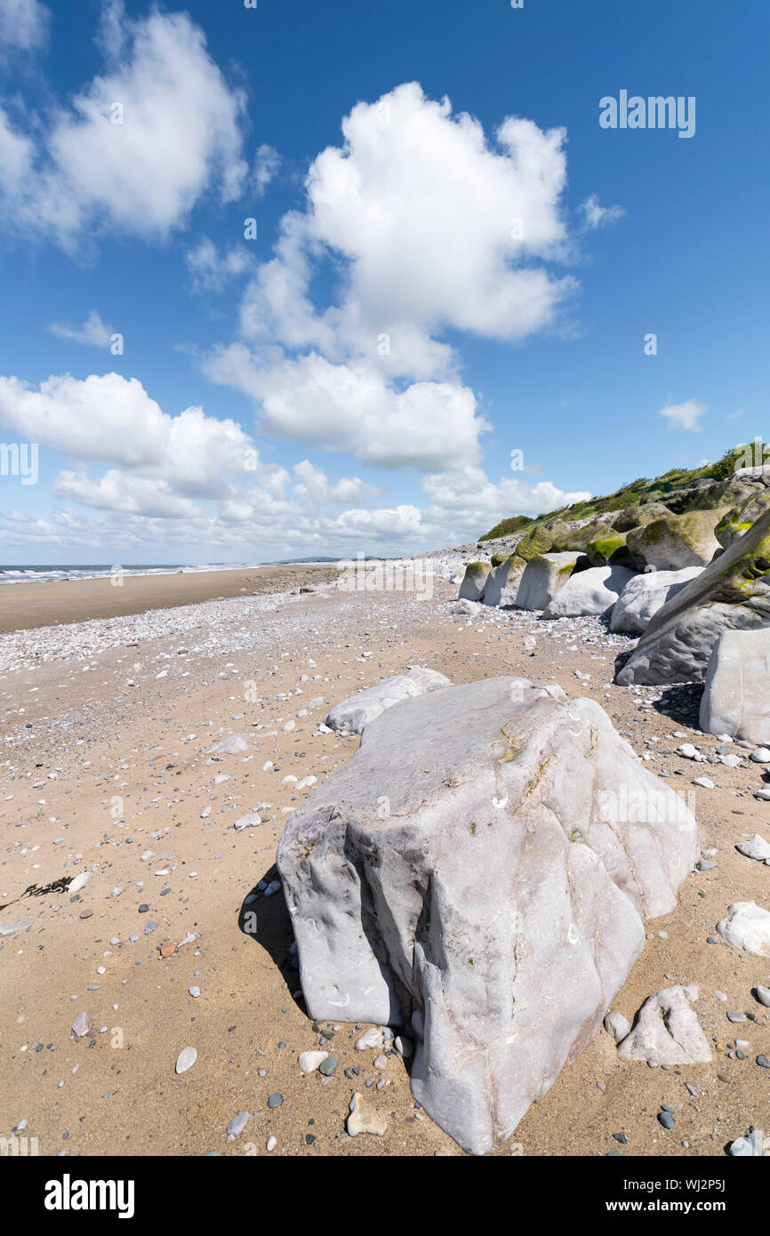 Abergele beach on the North Wales coast Stock Photo - Alamy