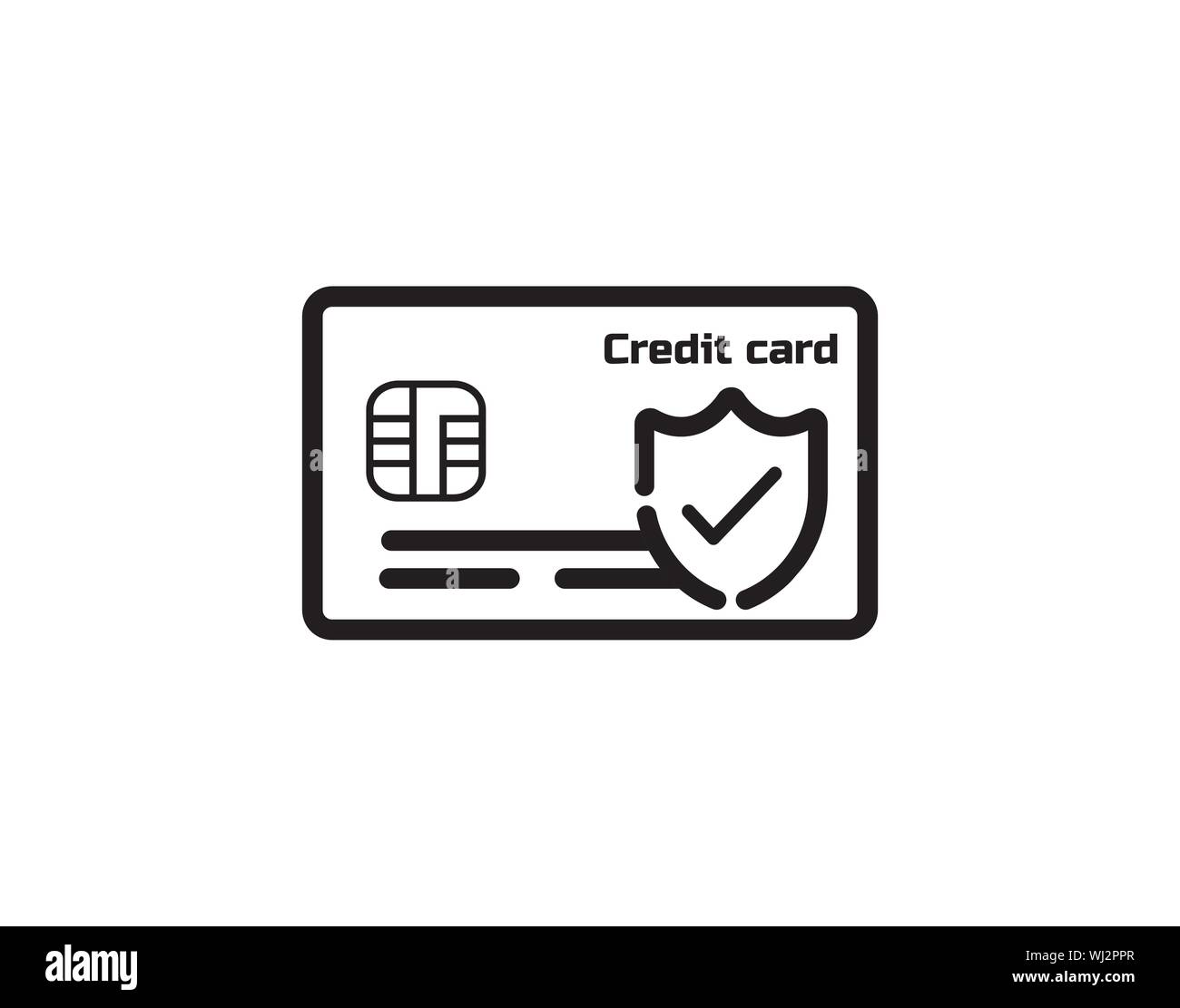 Approved credit card icon vector image Stock Vector Image & Art - Alamy